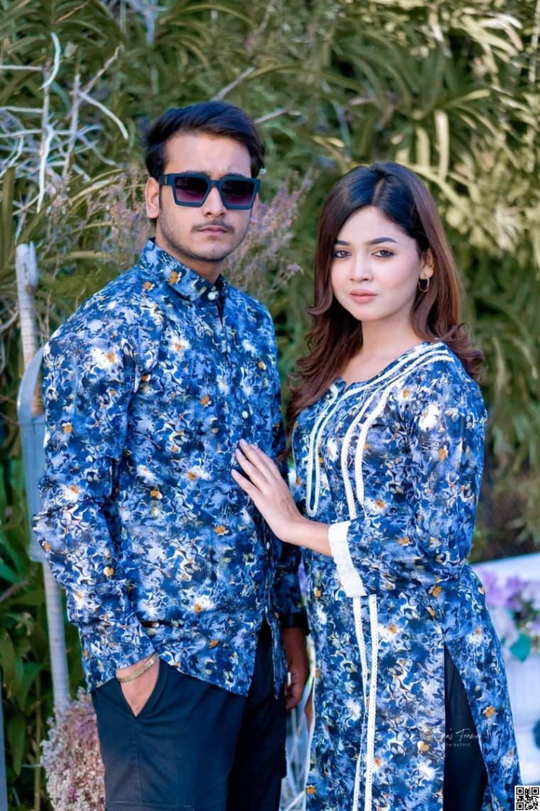 Loxbo | Fashionable Printed Couple Combo Set
