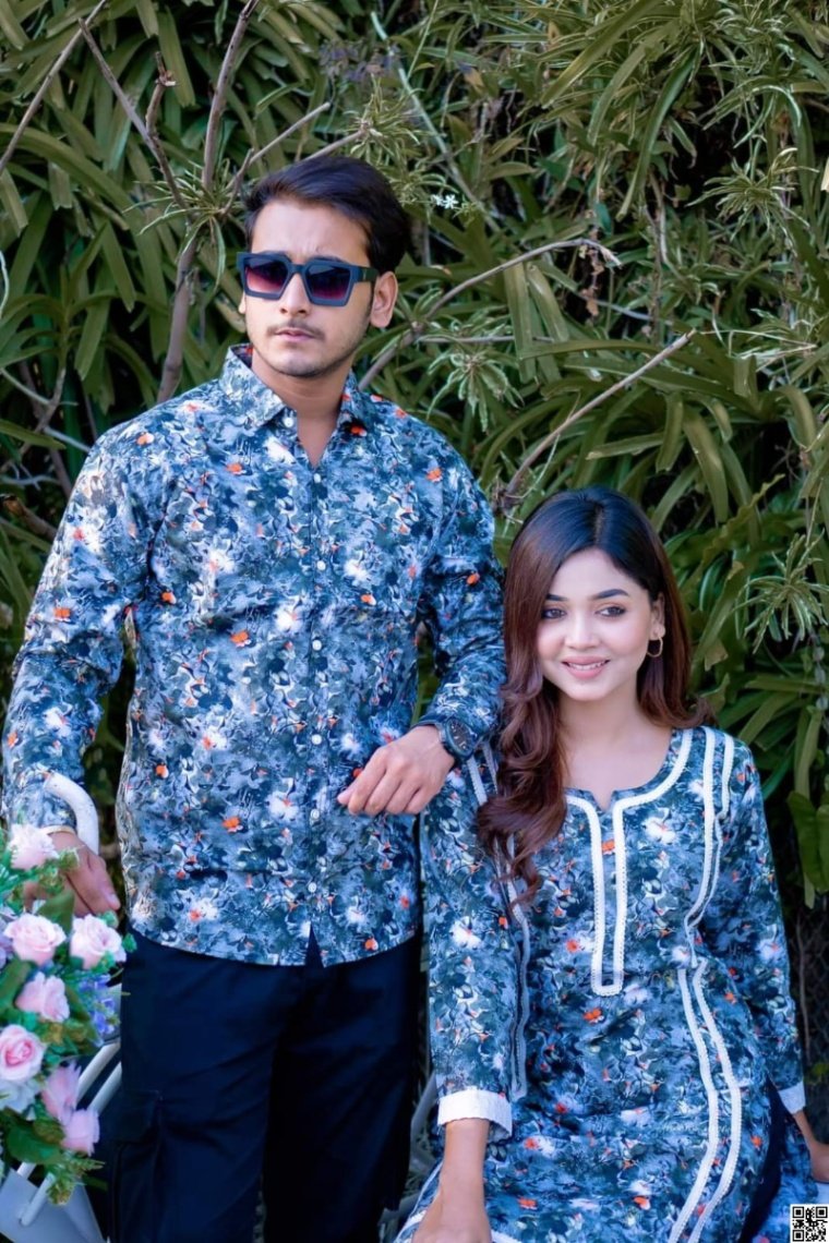 Loxbo | Fashionable Printed Couple Combo Set
